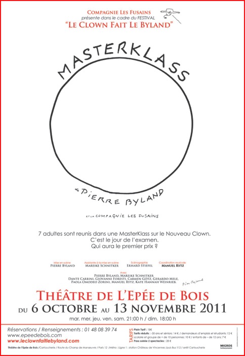 Critique du spectacle : Masterklass 1 de Pierre Byland - CRITICOMIQUE
