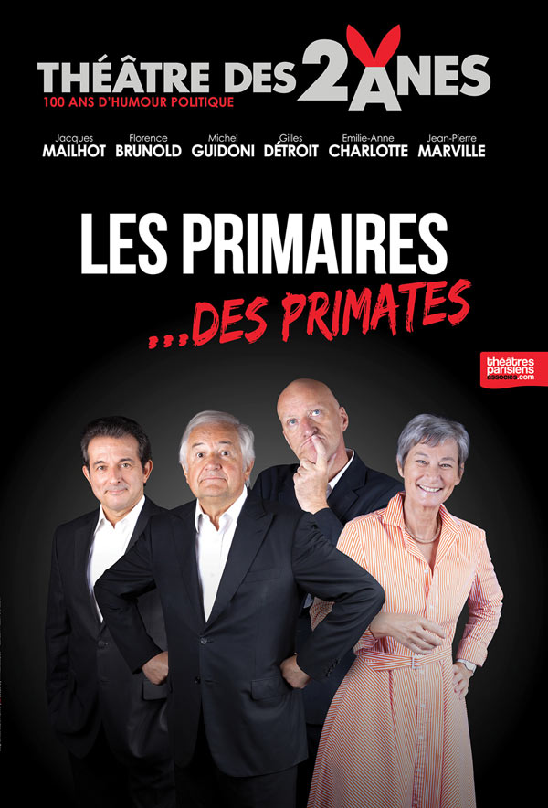 Critique du spectacle : Les primaires... des primates, par la troupe ...
